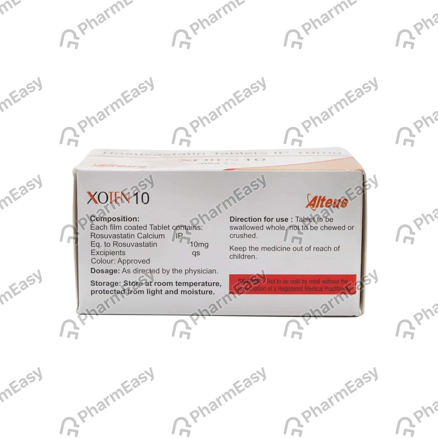 Xoten 10 MG Tablet (15): Uses, Side Effects, Price & Dosage | PharmEasy