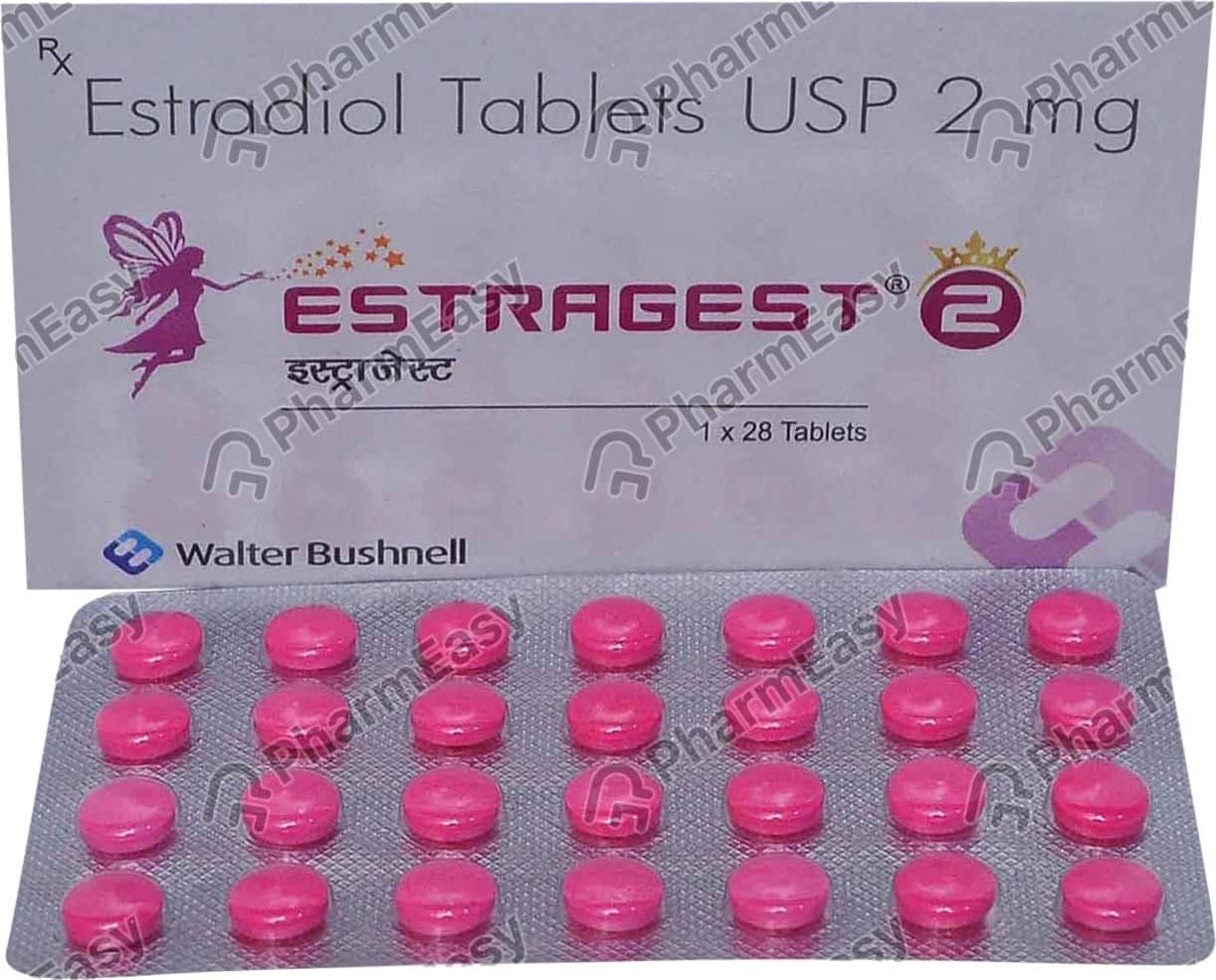 Estragest 2 MG Tablet (28): Uses, Side Effects, Price & Dosage | PharmEasy