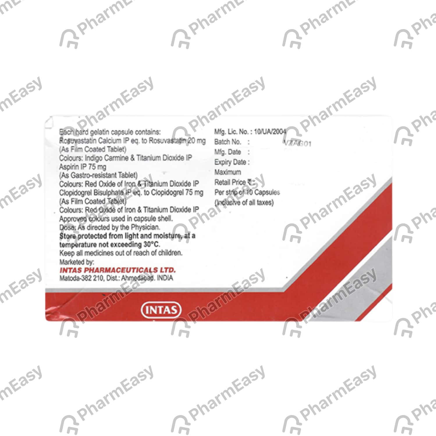 Lipitas Gold 20/75/75mg Strip Of 10 Capsules: Uses, Side Effects, Price ...