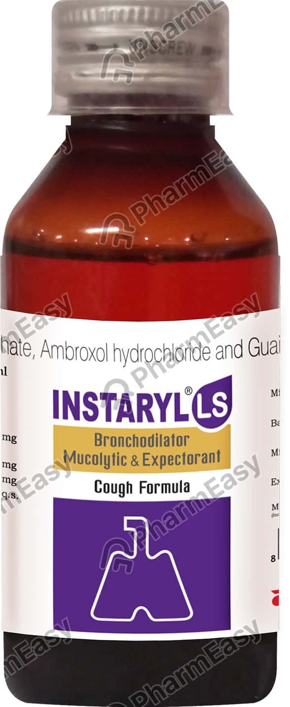 Instaryl Ls Bottle Of 100ml Expectorant: Uses, Side Effects, Price ...