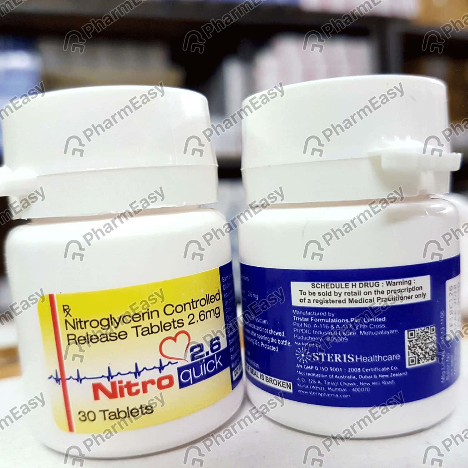 Nitroquick 2.6 MG Tablet (30): Uses, Side Effects, Price & Dosage ...