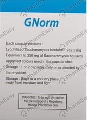 Buy Gnorm 250 MG Capsule (6) Online at Flat 18% OFF* | PharmEasy