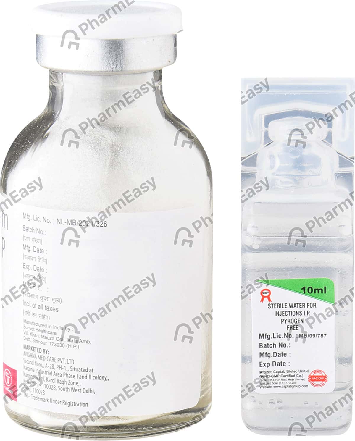 Truepenam 1000 MG Powder For Injection (1): Uses, Side Effects, Price ...