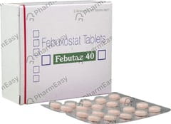 Febutaz 40 MG Tablet (15): Uses, Side Effects, Price & Dosage | PharmEasy