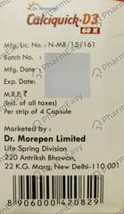 Buy Calciquick D3 Nano 60000 IU Oral Solution (5) Online at Flat 18% ...