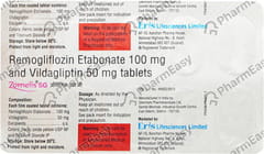 Zomelis Sg Strip Of 10 Tablets: Uses, Side Effects, Price & Dosage ...