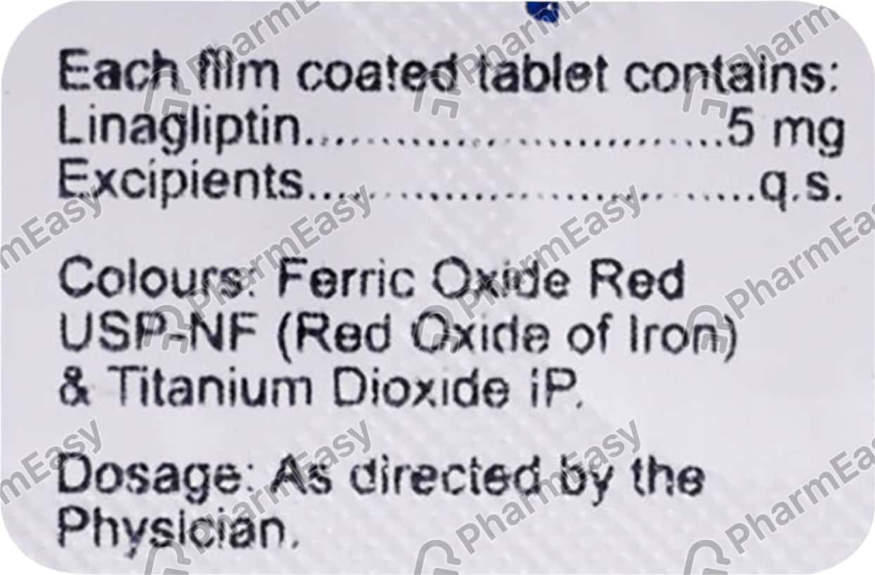 Linapil 5 MG Tablet (10): Uses, Side Effects, Price & Dosage | PharmEasy