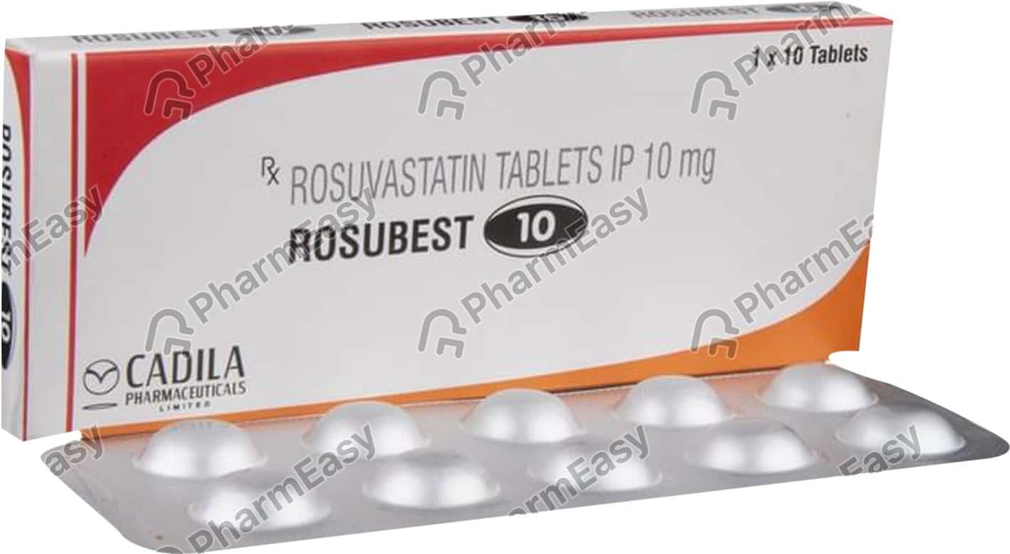 Rosubest 40 MG Tablet (10): Uses, Side Effects, Price & Dosage | PharmEasy