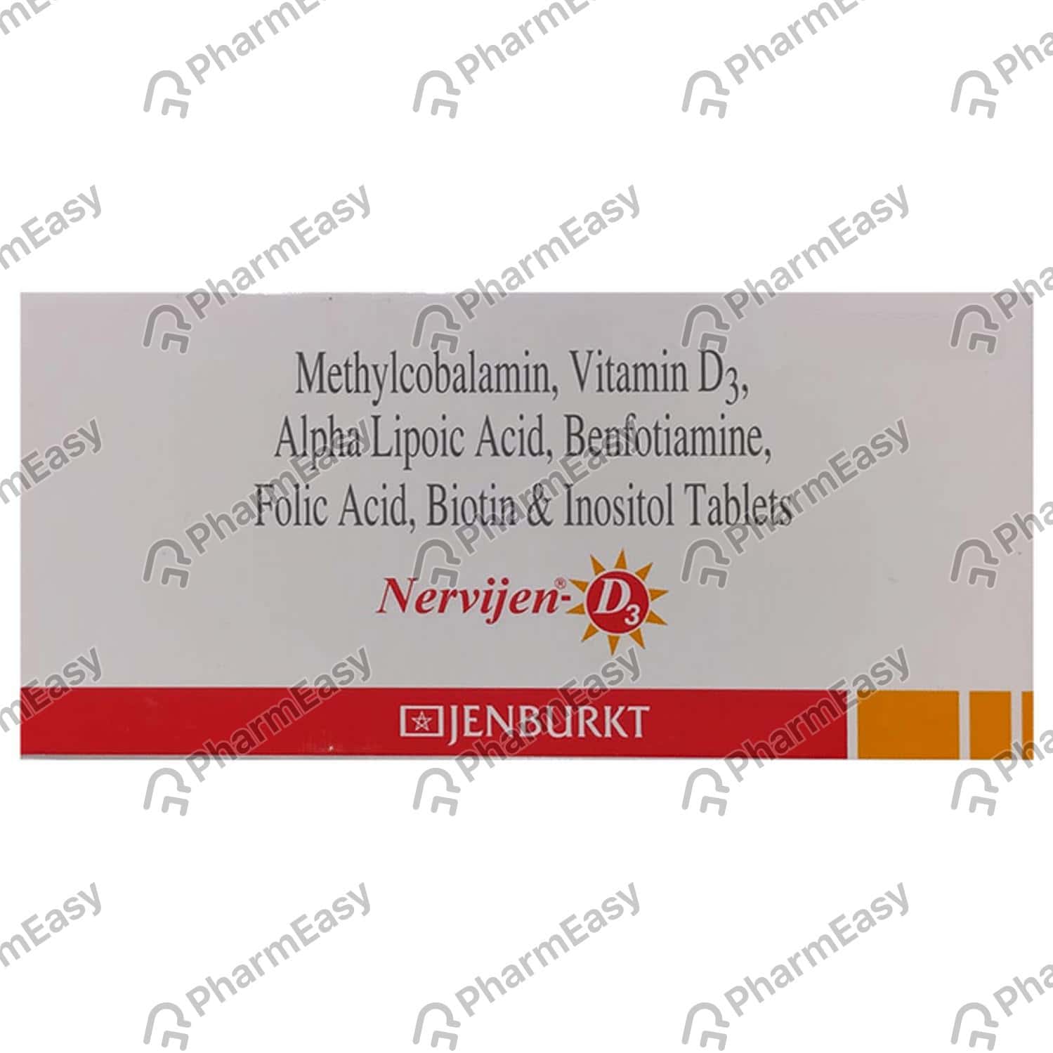 Buy Nervijen D3 Strip Of 10 Tablets Online & Save Up to 24% at PharmEasy