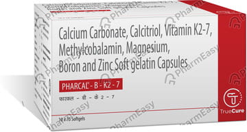 Buy PHARCAL K2 7 STRIP OF 10 CAPSULES Online & Get Upto 60% OFF at ...