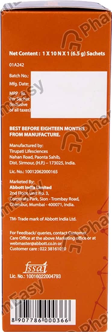 Buy Udistrong Sachet Of 6.5gm Powder Online at Flat 15% OFF | PharmEasy