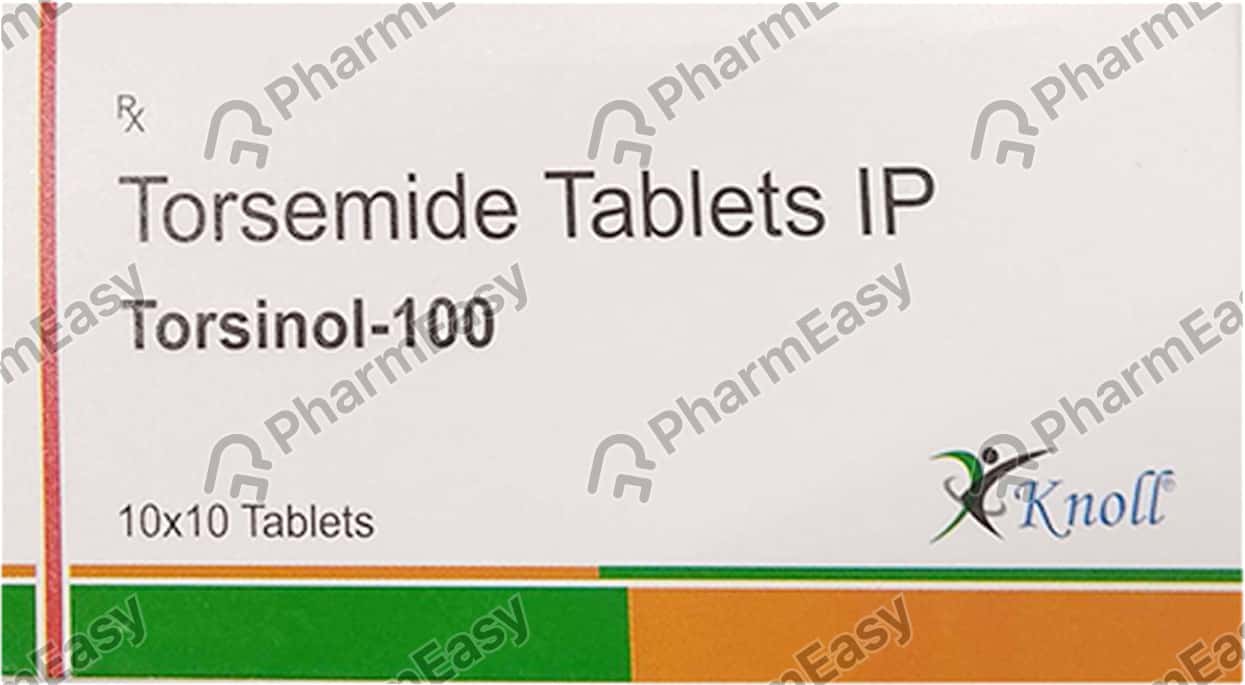 Torsinol 100 MG Tablet (10): Uses, Side Effects, Price & Dosage | PharmEasy