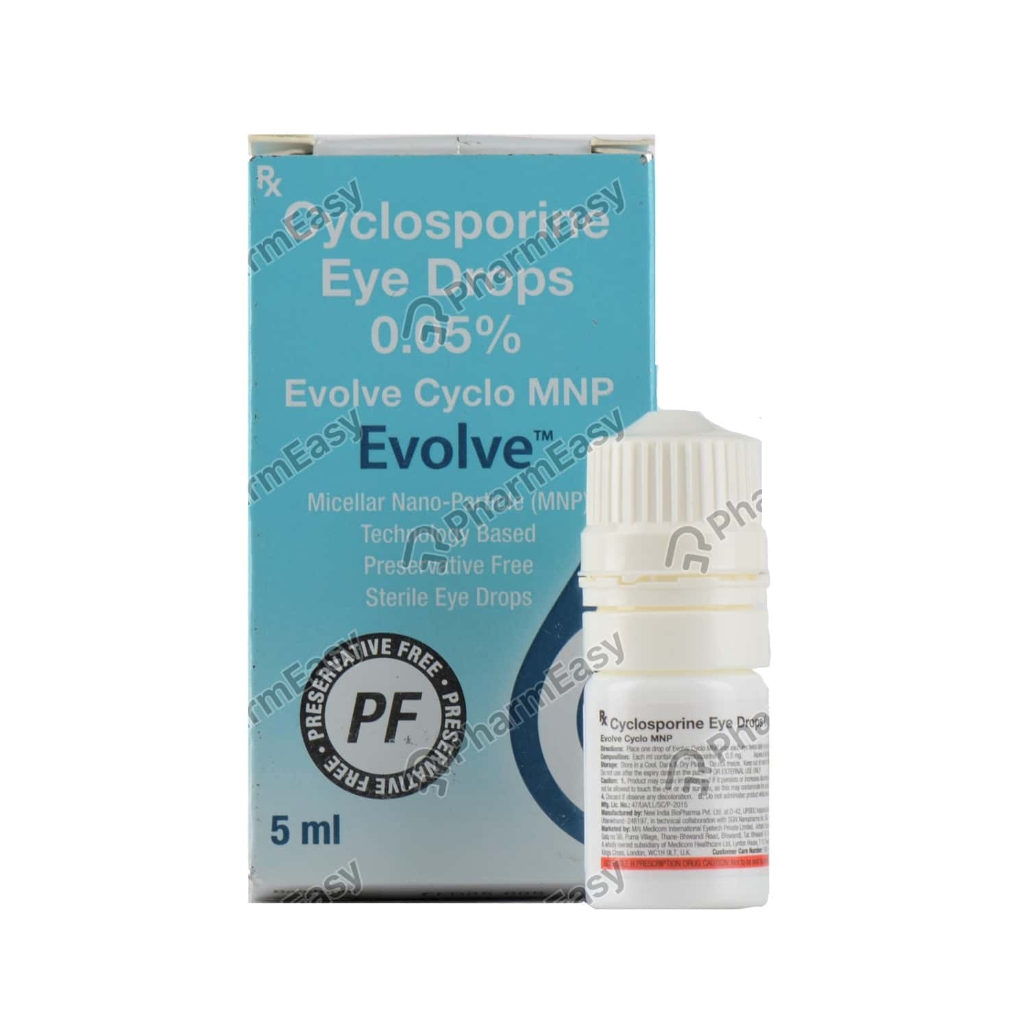 Buy Evolve 0.05 % Eye Drop (5) Online at Flat 18% OFF* | PharmEasy