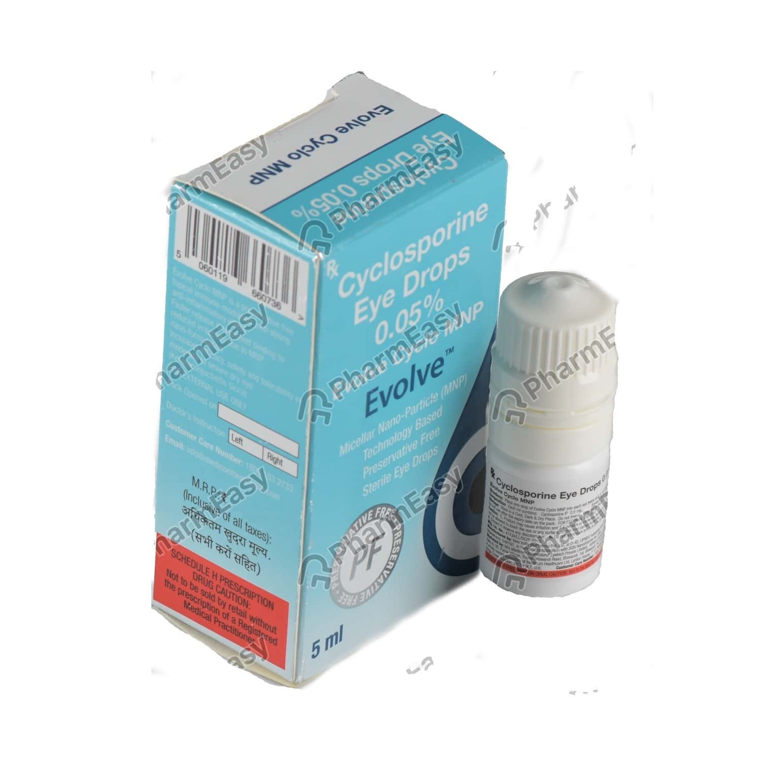Buy Evolve 0.05 % Eye Drop (5) Online at Flat 18% OFF* | PharmEasy