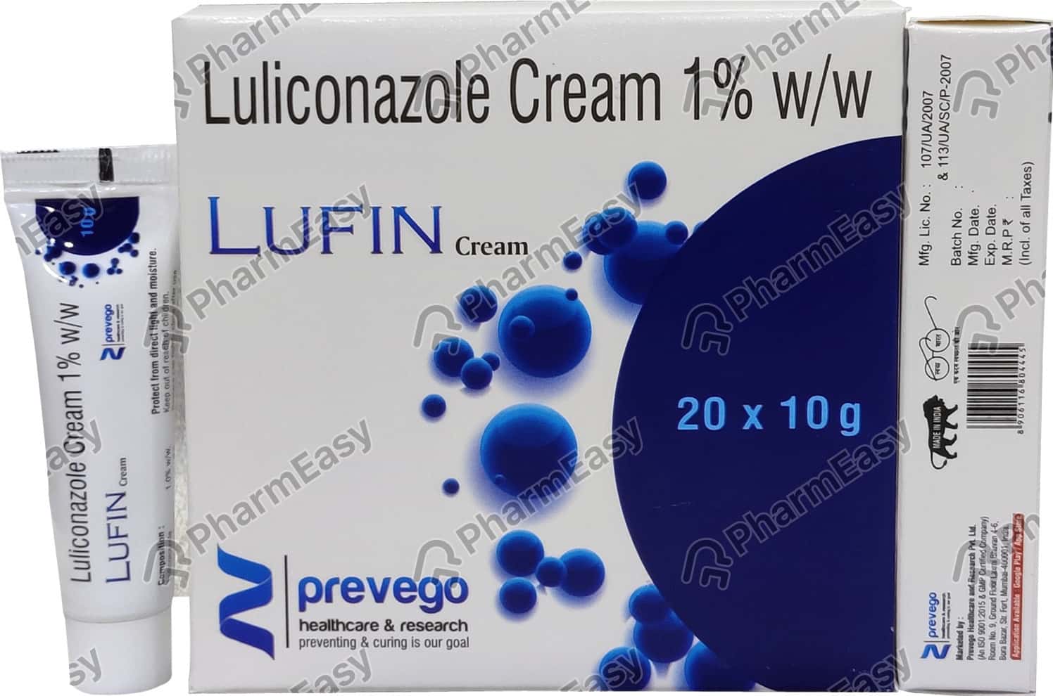 Lufin 1 %W/W Cream (50): Uses, Side Effects, Price & Dosage | PharmEasy