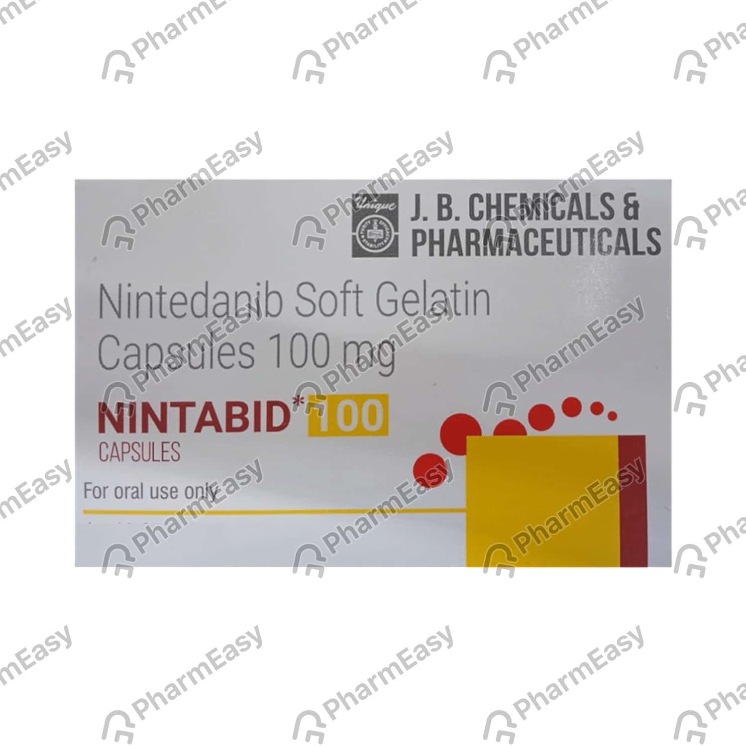 Nintabid 100 MG Capsule (10): Uses, Side Effects, Price & Dosage ...
