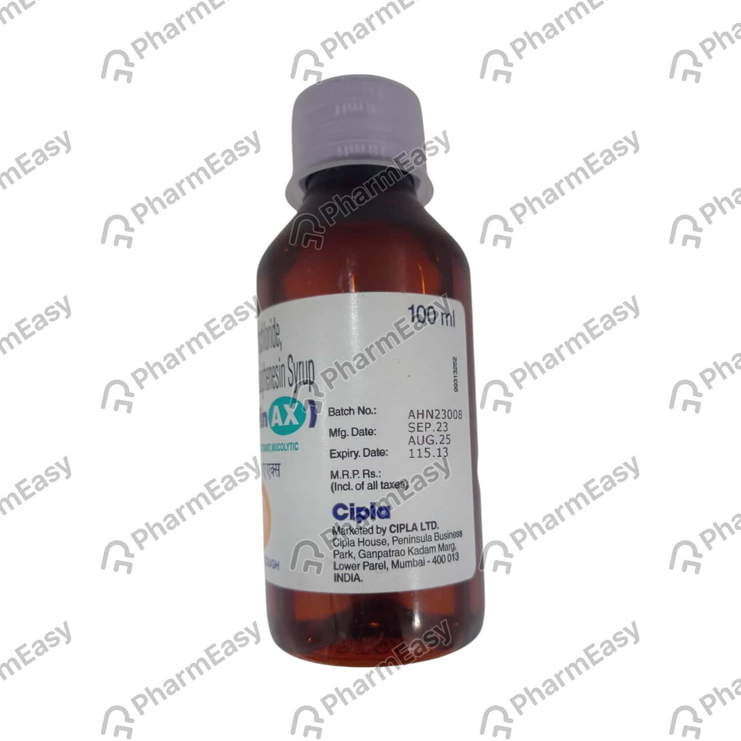 Asthalin Ax Bottle Of 100ml Syrup: Uses, Side Effects, Price & Dosage ...