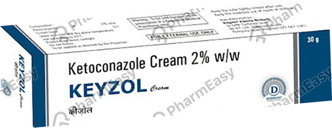 Order Keyzol 2% Tube Of 30gm Cream Online at discount rate