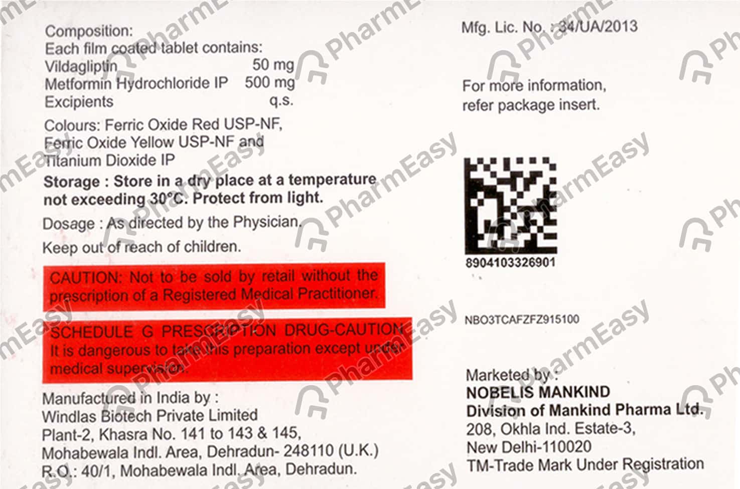 Zukanorm M 50/500mg Strip Of 10 Tablets: Uses, Side Effects, Price ...