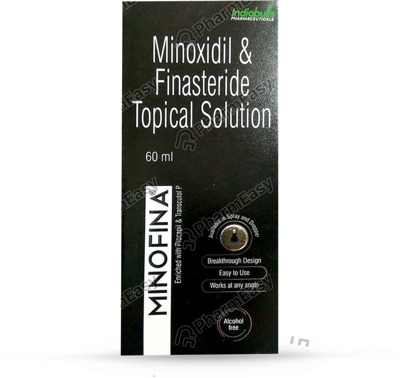 Mintop Gain 5% Bottle Of 60ml Skin Solution: Uses, Side Effects, Price ...
