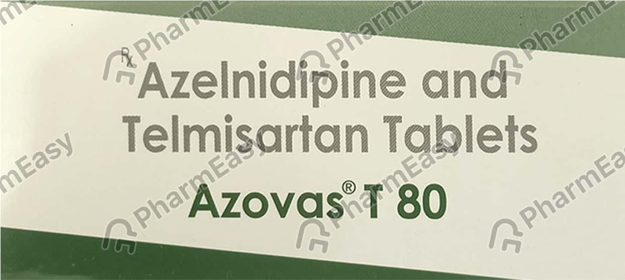 Buy Azovas T 80mg Strip Of 10 Tablets Online at Flat 15% OFF | PharmEasy