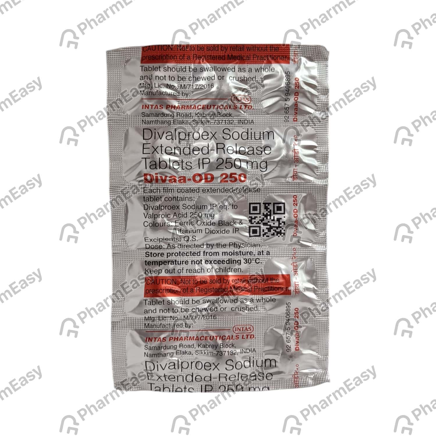 Divaa Od 250 MG Tablet (15): Uses, Side Effects, Price & Dosage | PharmEasy