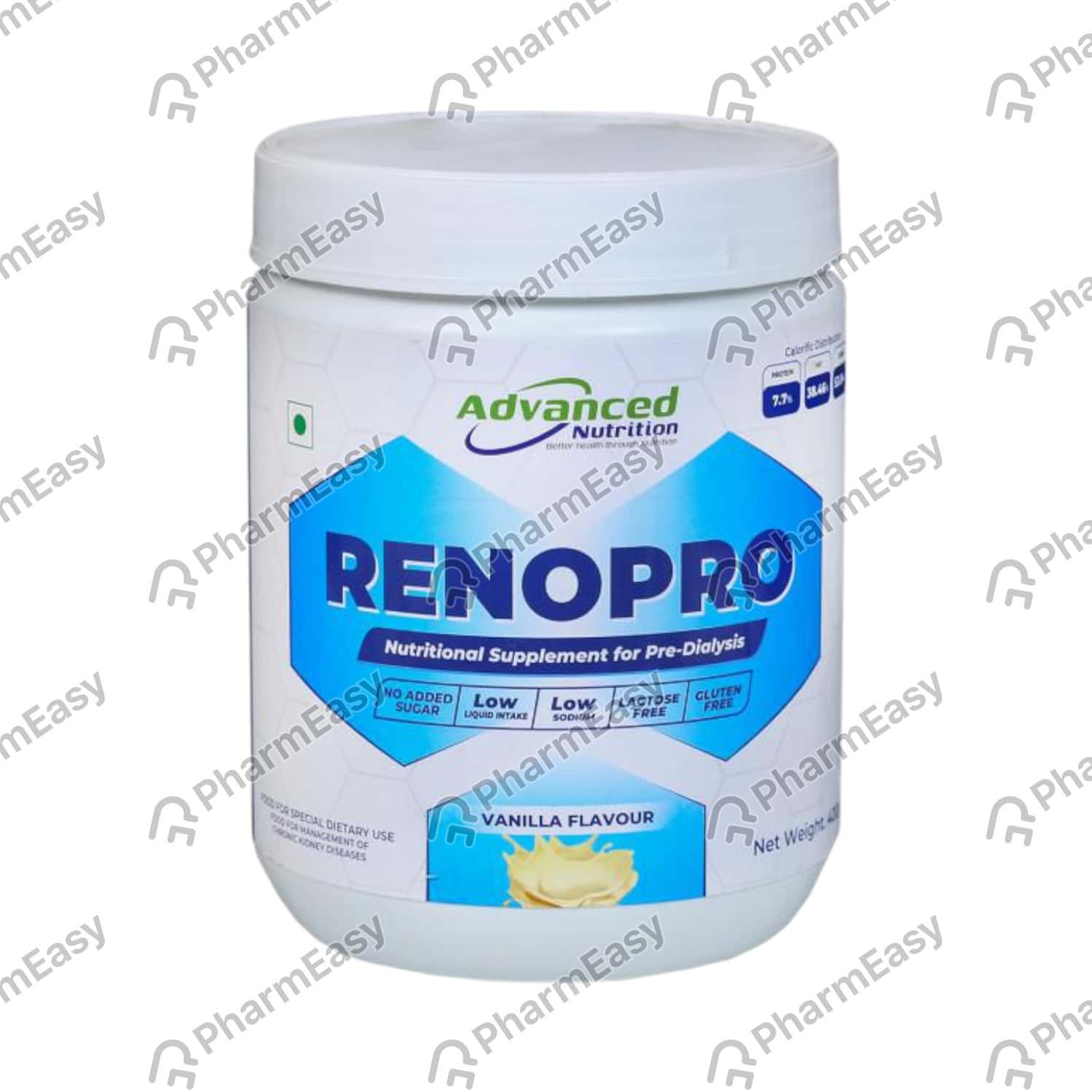 Buy Renopro Vanilla Flavour Jar Of 400gm Oral Powder Online at Flat 15% ...