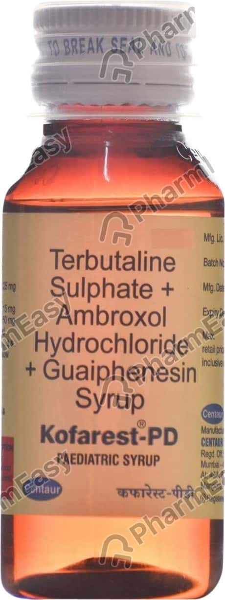 Kofarest Pd Bottle Of 100ml Syrup: Uses, Side Effects, Price & Dosage ...