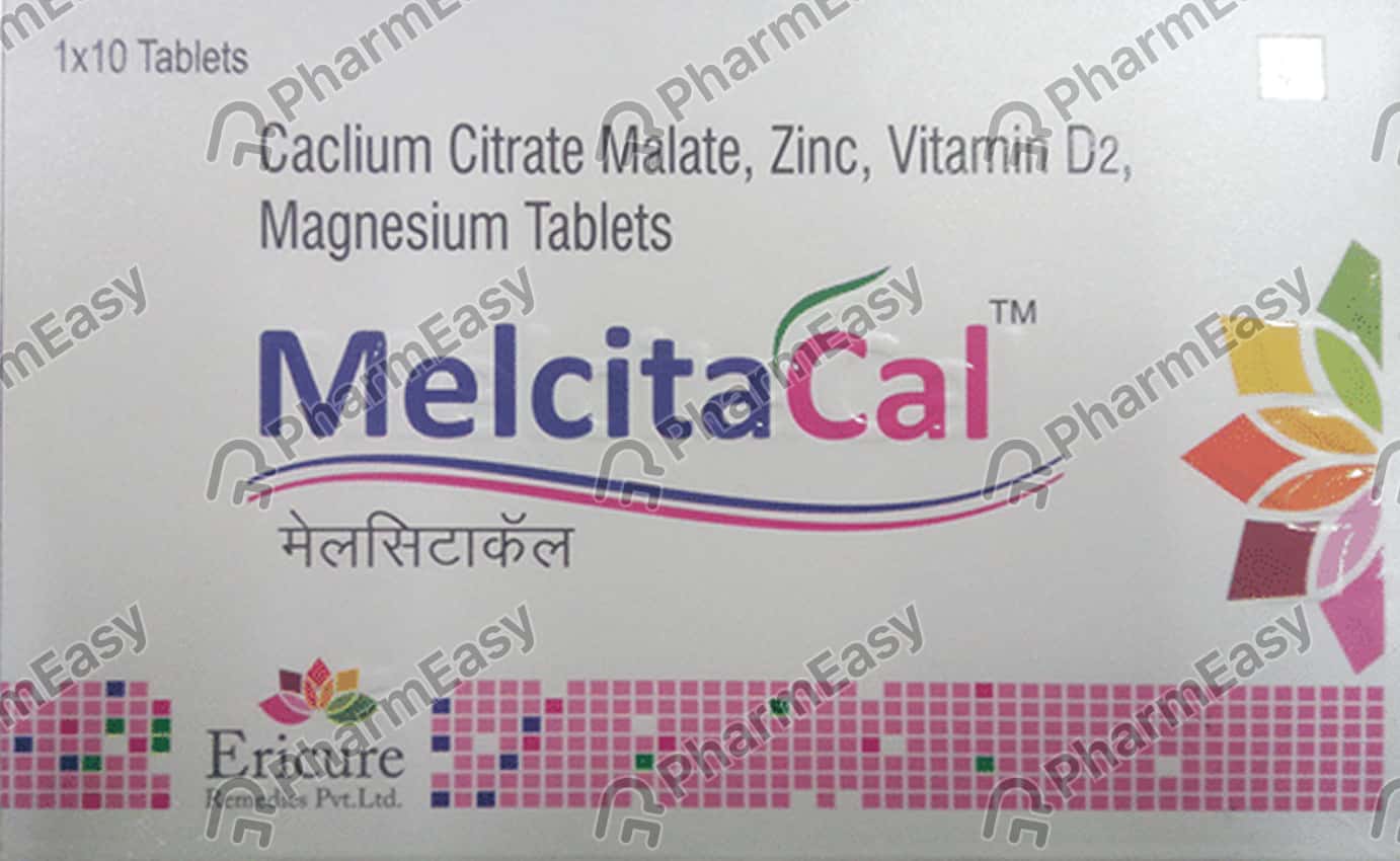 Buy Melcitacal Strip Of 10 Tablets Online at Flat 15% OFF | PharmEasy