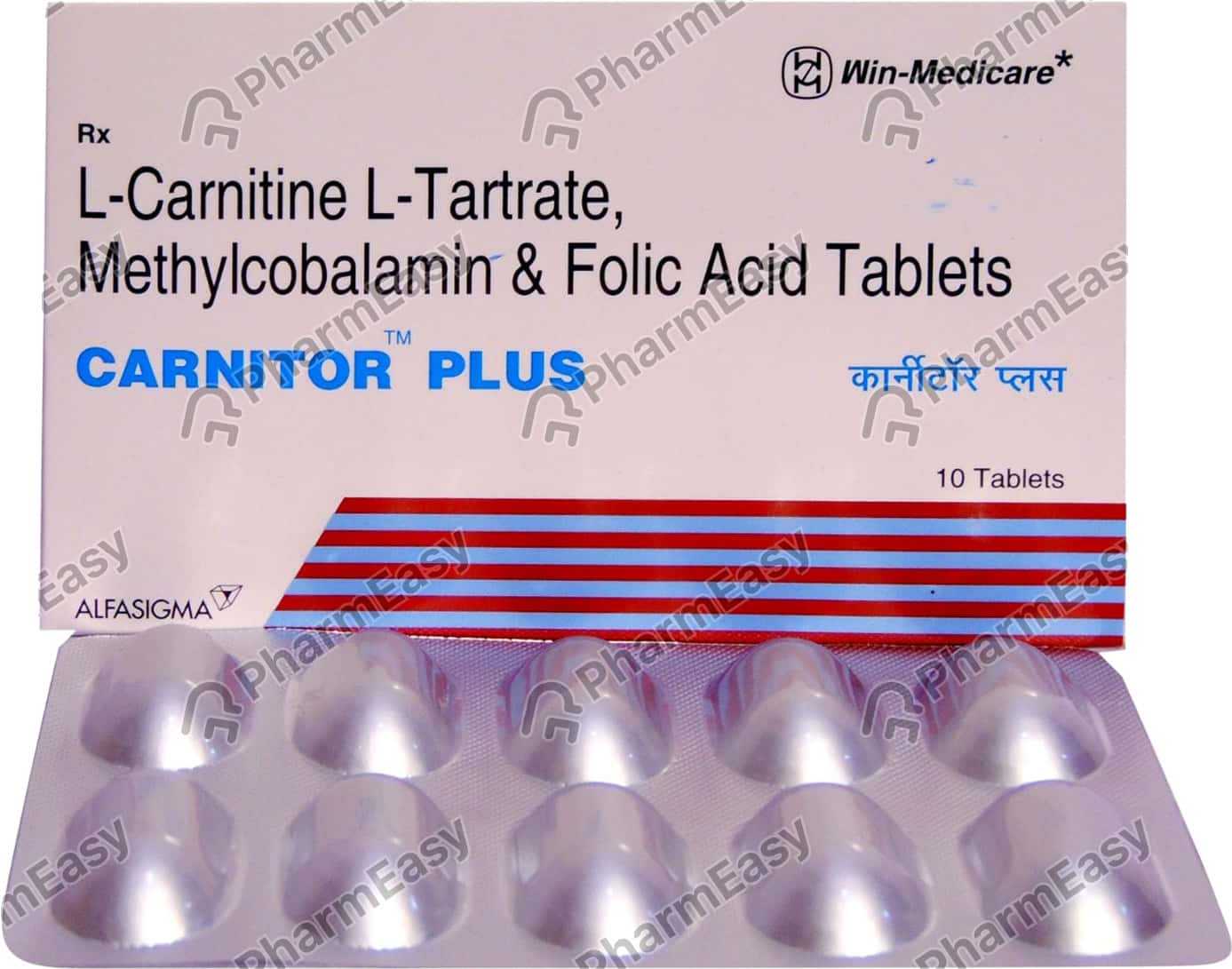 Buy Carnitor Plus Strip Of 10 Tablets Online at Flat 15% OFF | PharmEasy