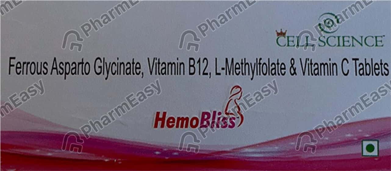 Buy Hemobliss Strip Of 10 Tablets Online at Flat 15% OFF | PharmEasy