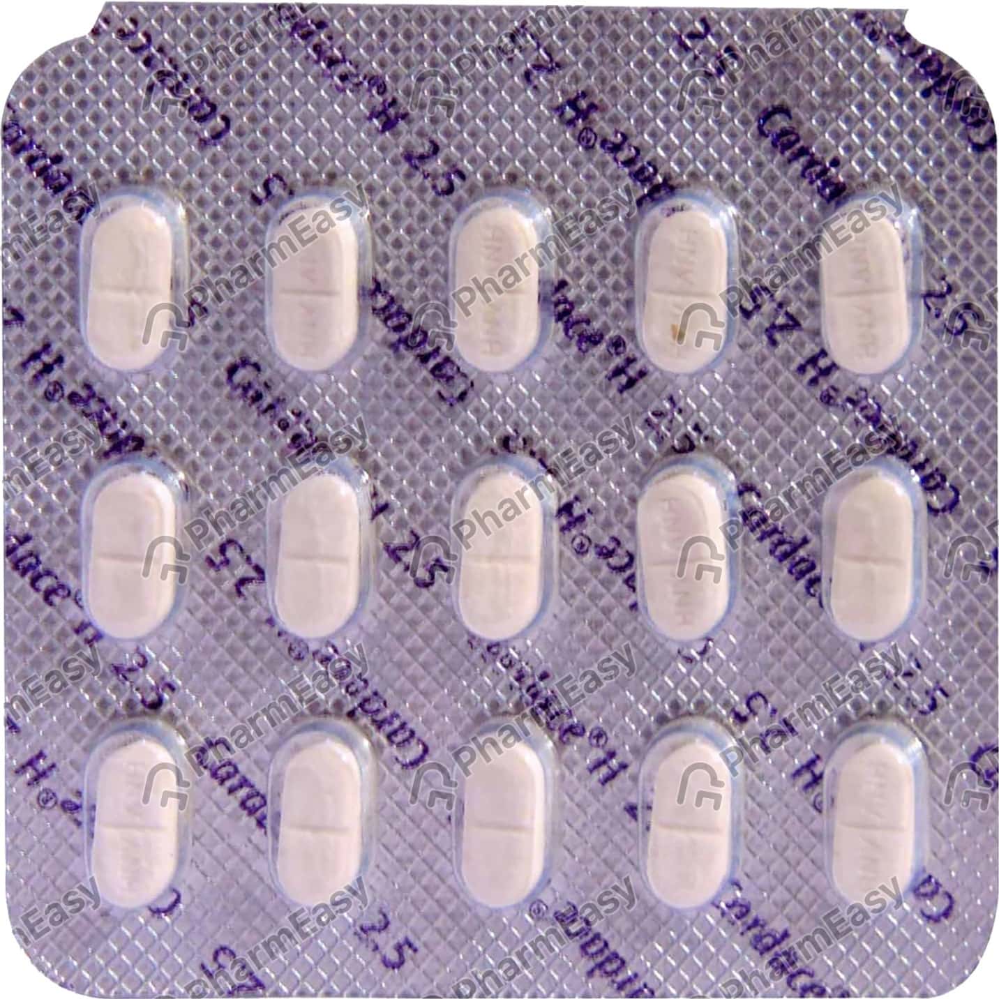 Cardace H 2.5mg Strip Of 15 Tablets: Uses, Side Effects, Price & Dosage ...