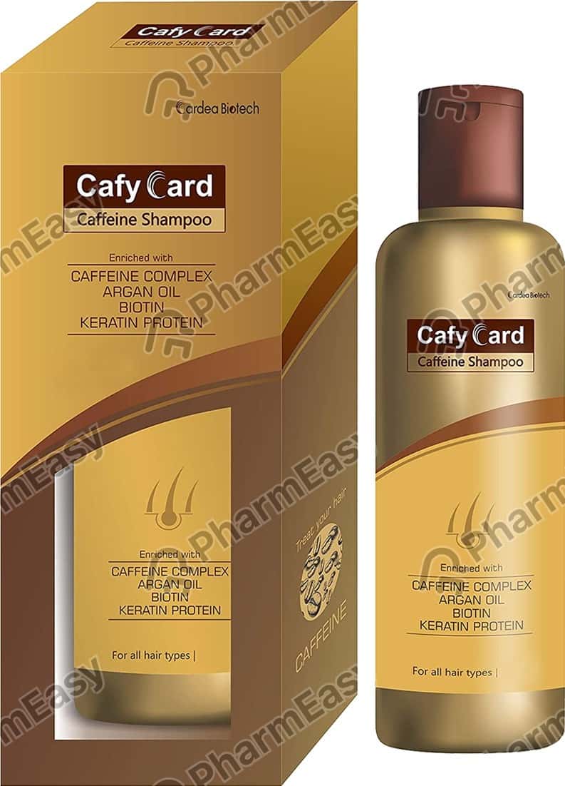 Buy Cafy Card Shampoo (200) Online at Flat 15% OFF | PharmEasy