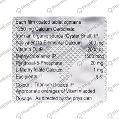 Calvoli Xt Strip Of 15 Tablets: Uses, Side Effects, Price & Dosage ...