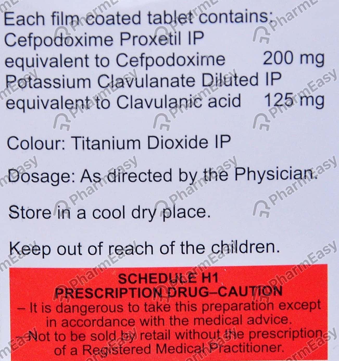 Zedocef Cv 200mg Strip Of 10 Tablets: Uses, Side Effects, Price ...