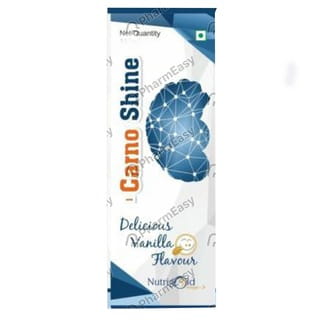 Buy L Carno Shine 400 MG Syrup (150) Online at Flat 18% OFF | PharmEasy