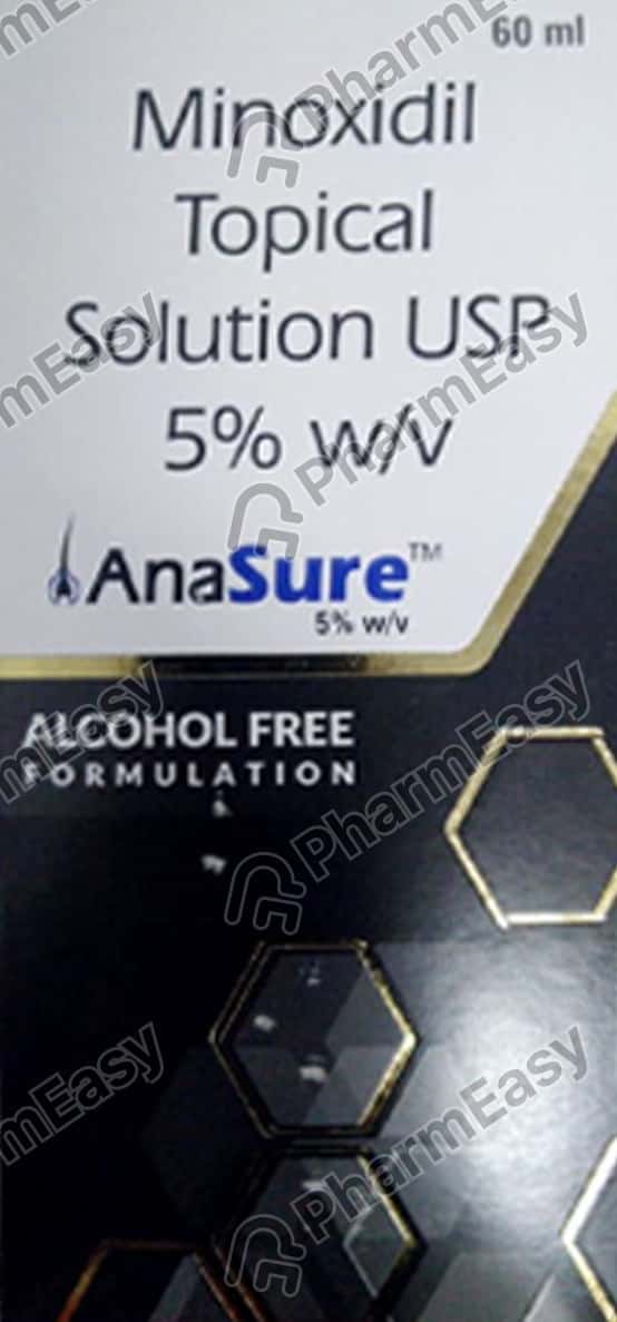Anasure 2 %W/V Skin Solution (60): Uses, Side Effects, Price & Dosage ...