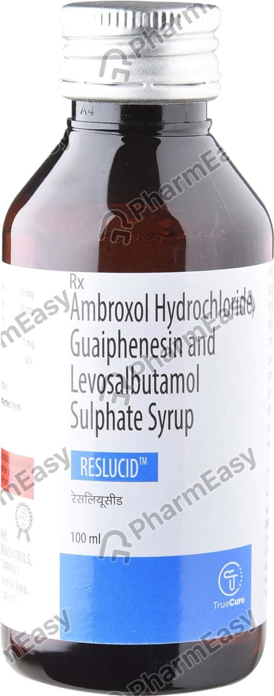 Reslucid Bottle Of 100ml Syrup: Uses, Side Effects, Price & Dosage ...