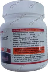 Tranesma 250 MG Tablet (30): Uses, Side Effects, Price & Dosage | PharmEasy