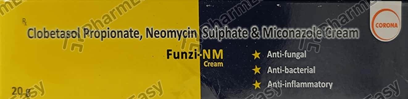 Funzi Nm Tube Of 20gm Cream: Uses, Side Effects, Price & Dosage | PharmEasy