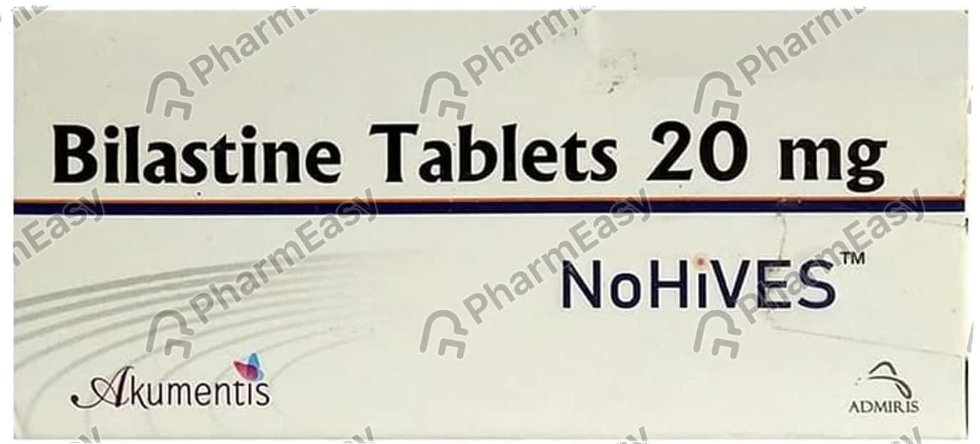 Nohives 20 MG Tablet (10): Uses, Side Effects, Price & Dosage | PharmEasy