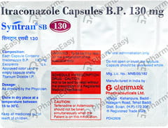 Syntran SB 130 Capsule: Uses, Side-effects, Price, Dosage & More Info ...