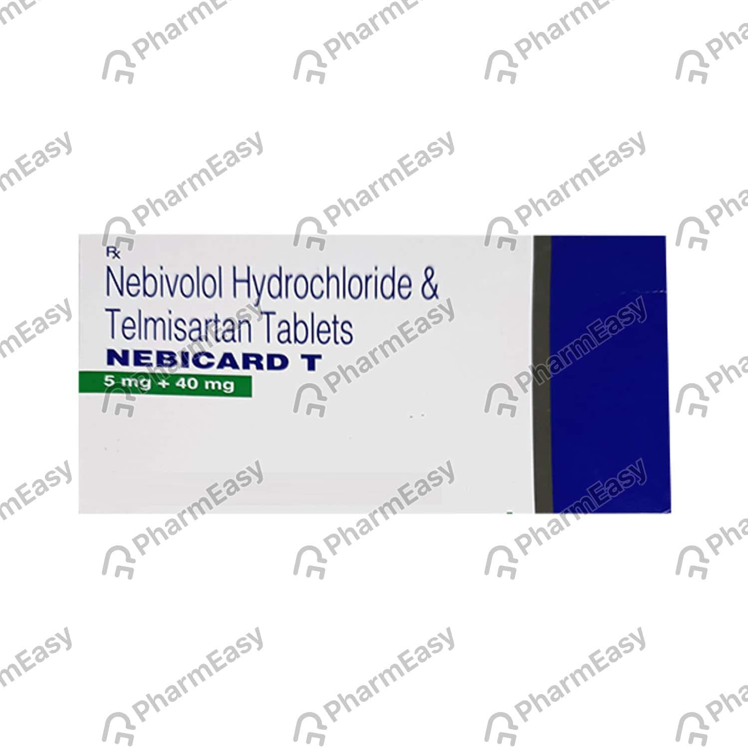 Nebicard T 5/40mg Strip Of 15 Tablets: Uses, Side Effects, Price & Dosage | PharmEasy