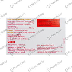 Novaclav 625mg Strip Of 10 Tablets: Uses, Side Effects, Price & Dosage ...