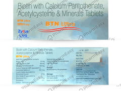 Buy Btn Ultra Strip Of 30 Tablets Online at Flat 15% OFF | PharmEasy