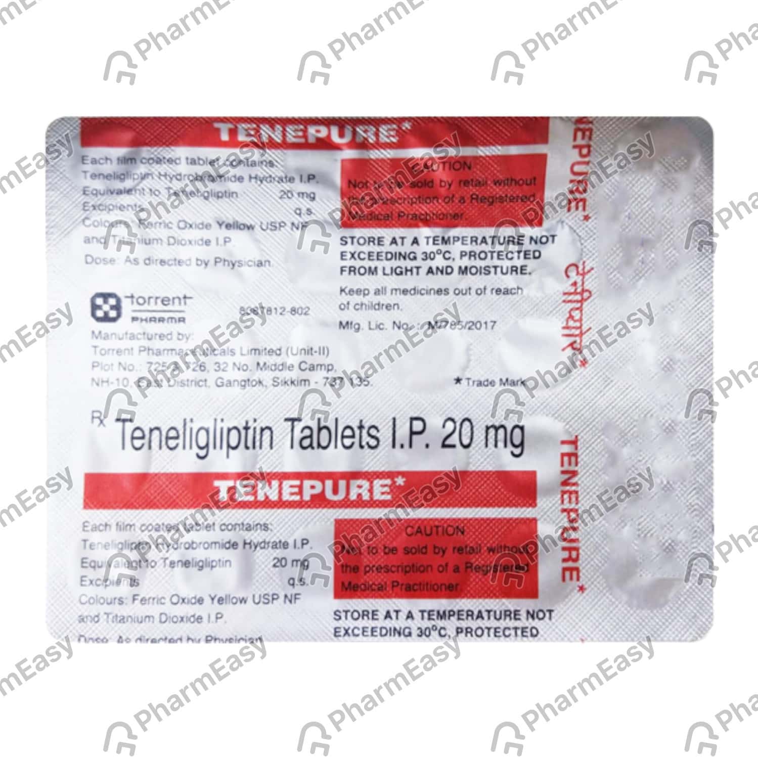 Buy Tenepure 20 MG Tablet (30) Online at Flat 15% OFF | PharmEasy