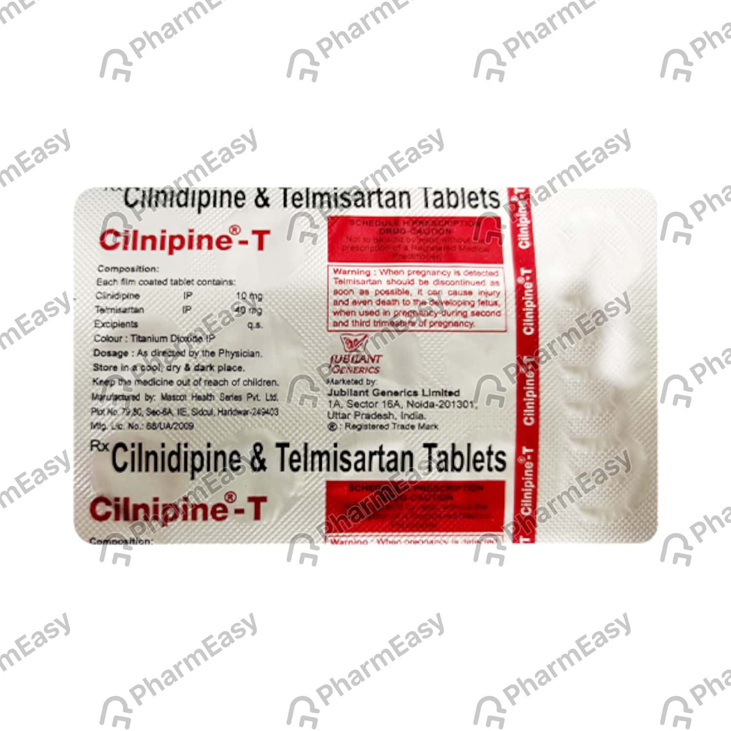 Cilnipine T Strip Of 15 Tablets: Uses, Side Effects, Price & Dosage ...
