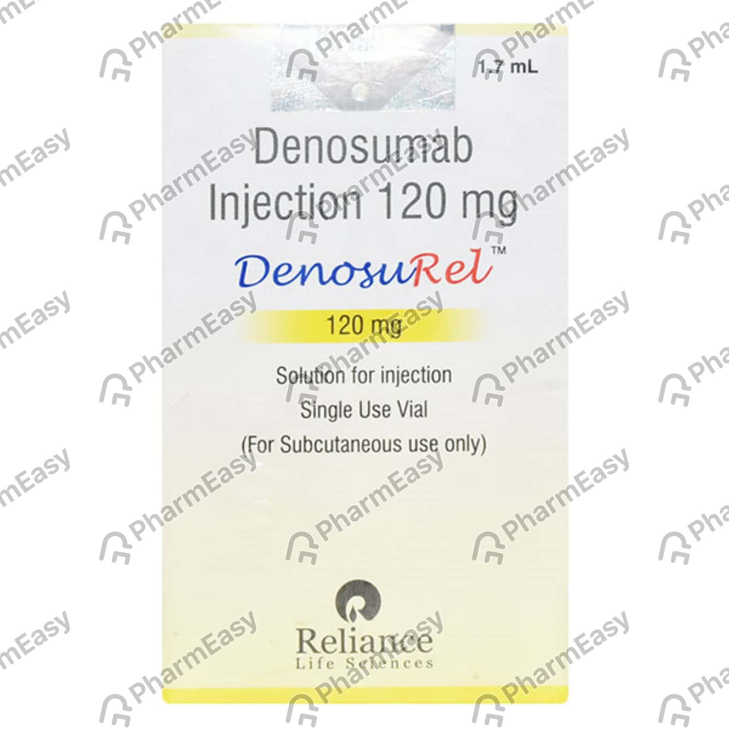 Denosurel 120 MG Injection (1): Uses, Side Effects, Price & Dosage ...