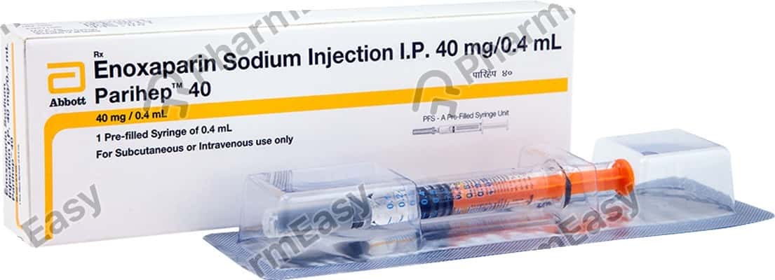 Parihep 40 MG Injection (0.4): Uses, Side Effects, Price & Dosage ...