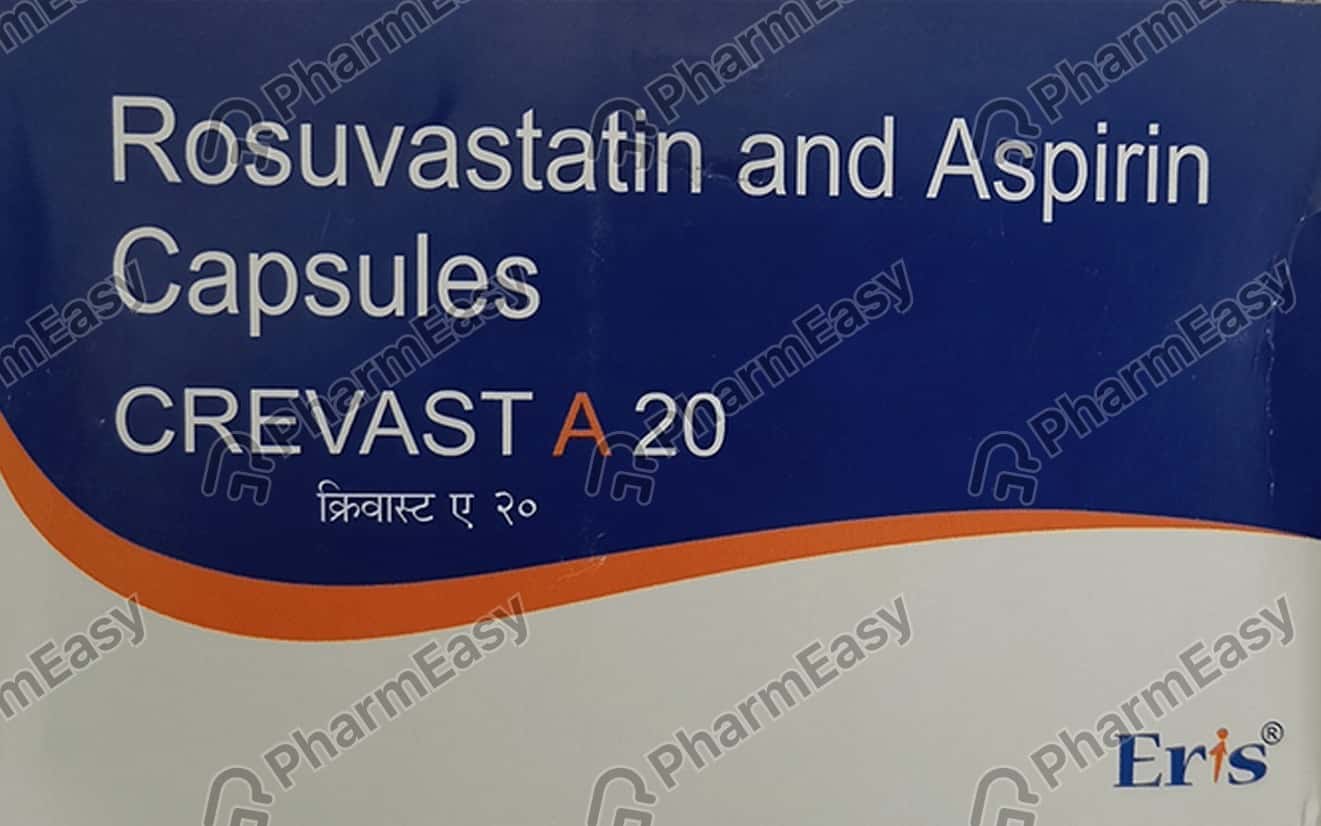Crevast A 20/75mg Strip Of 10 Capsules: Uses, Side Effects, Price ...